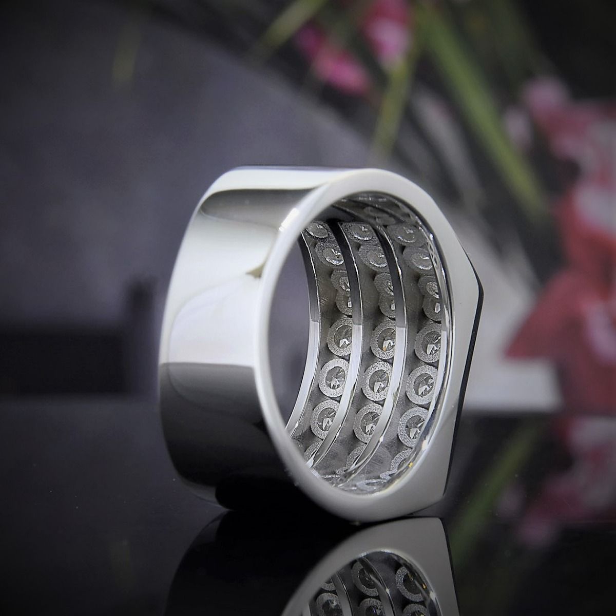 2.5 Carat Round Cut Men's Diamond Ring | The Maddox | Diamond Mansion