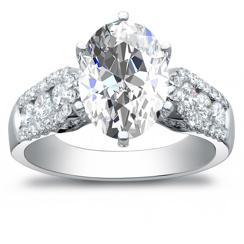 2 carat channel set diamond ring store